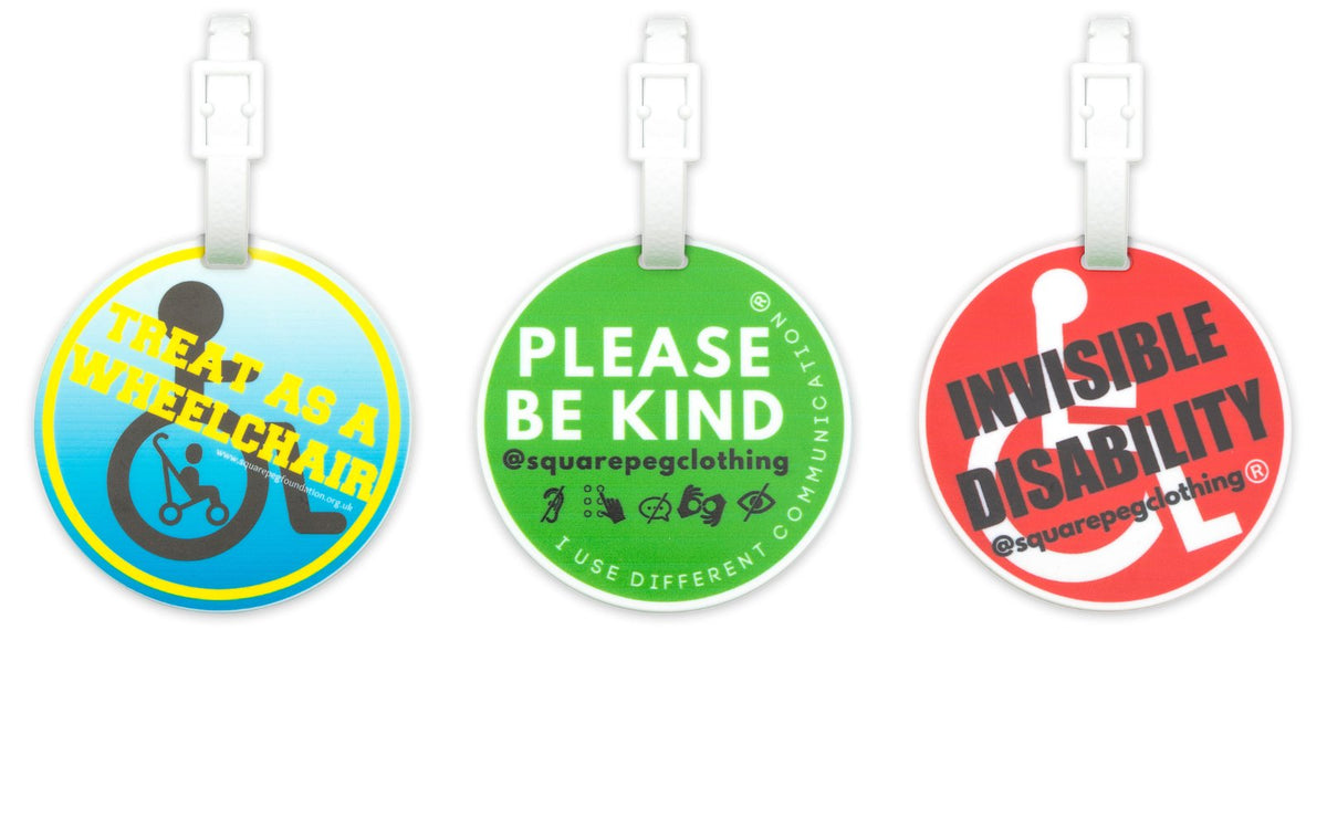 Square Peg - Invisible Disability Tags | SpecialKids.Company
